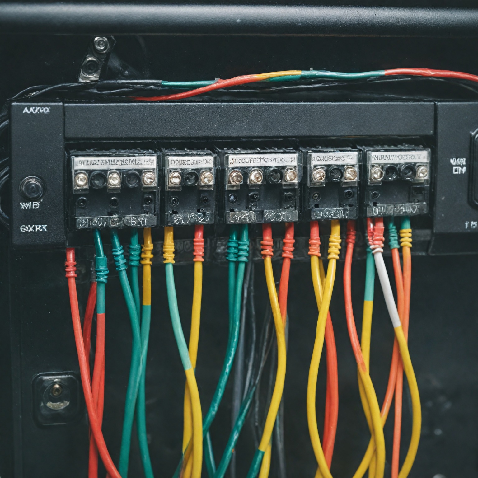 Understanding the 4-wire color diagram for splicing security