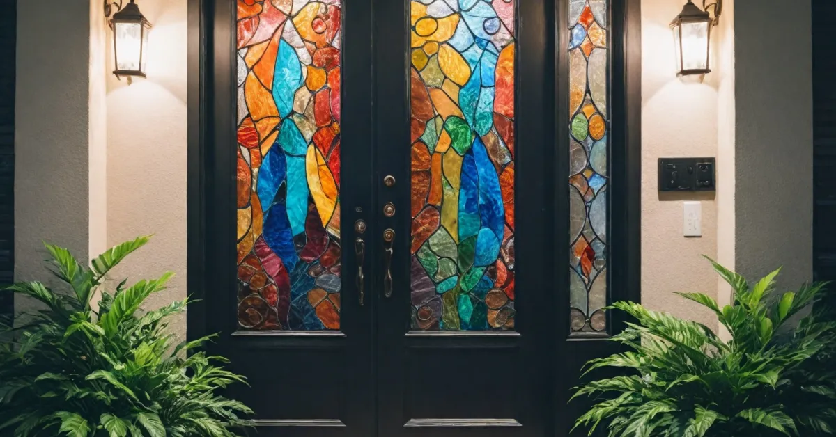 How door decals can enhance your home security camera setup